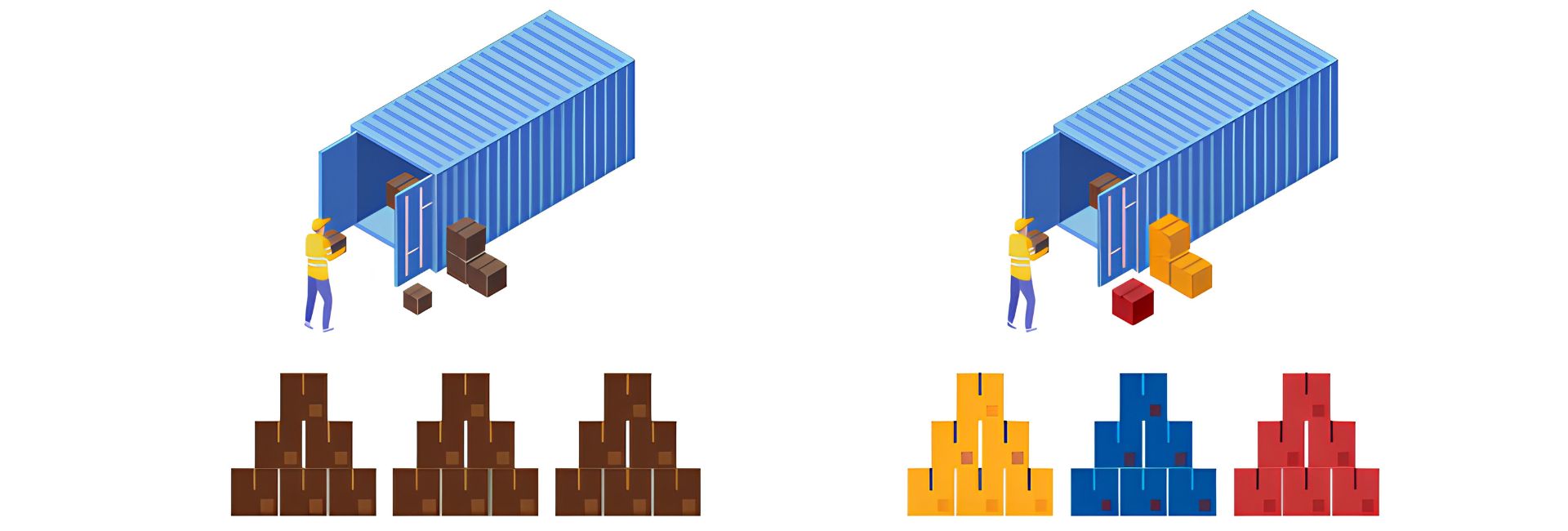 Carga FLC e Carga LCL: Diferenças e qual escolher. - KRG Logistics